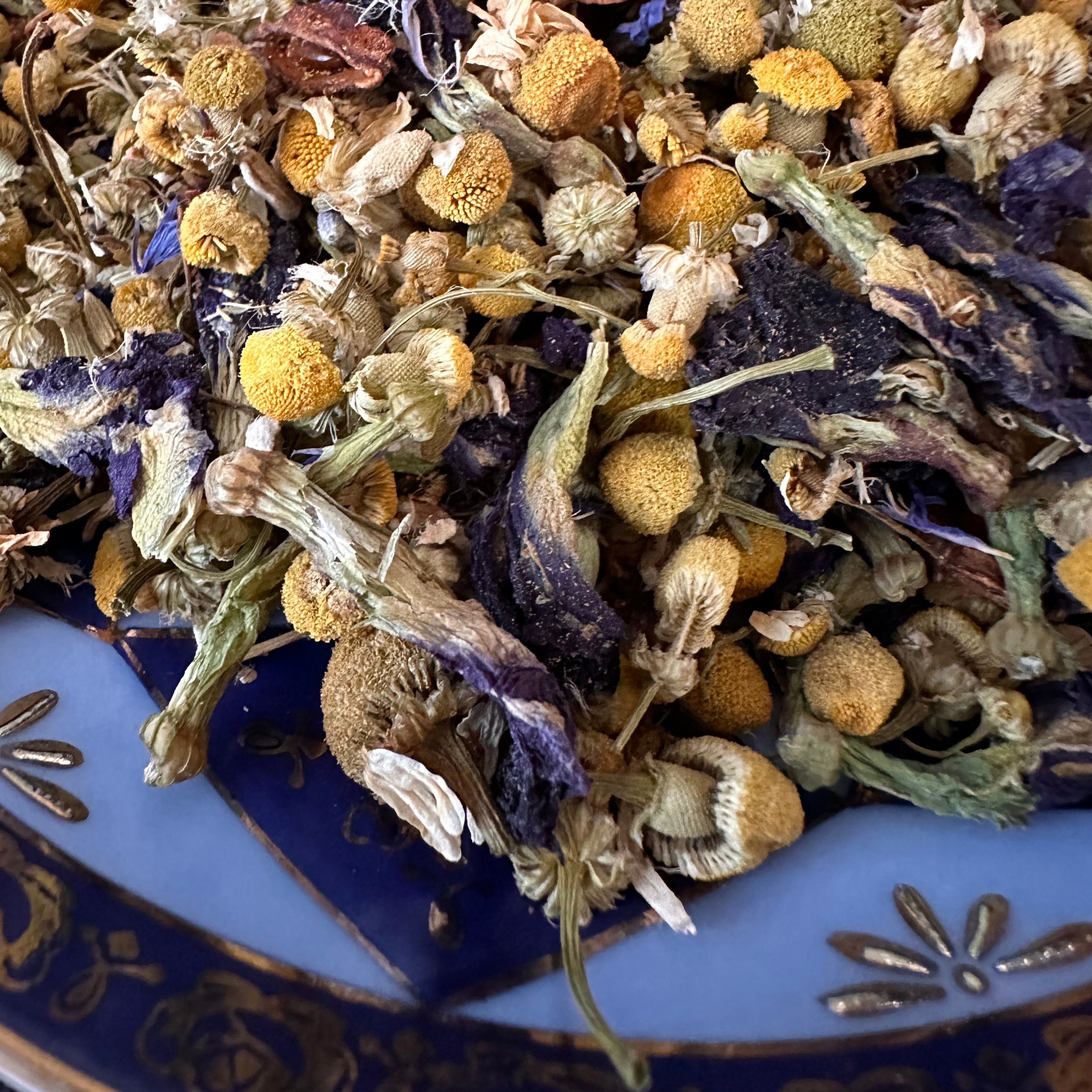 Starry Night - An Indigo Chamomile-Anise Blend – INNER GARDEN BOTANICALS